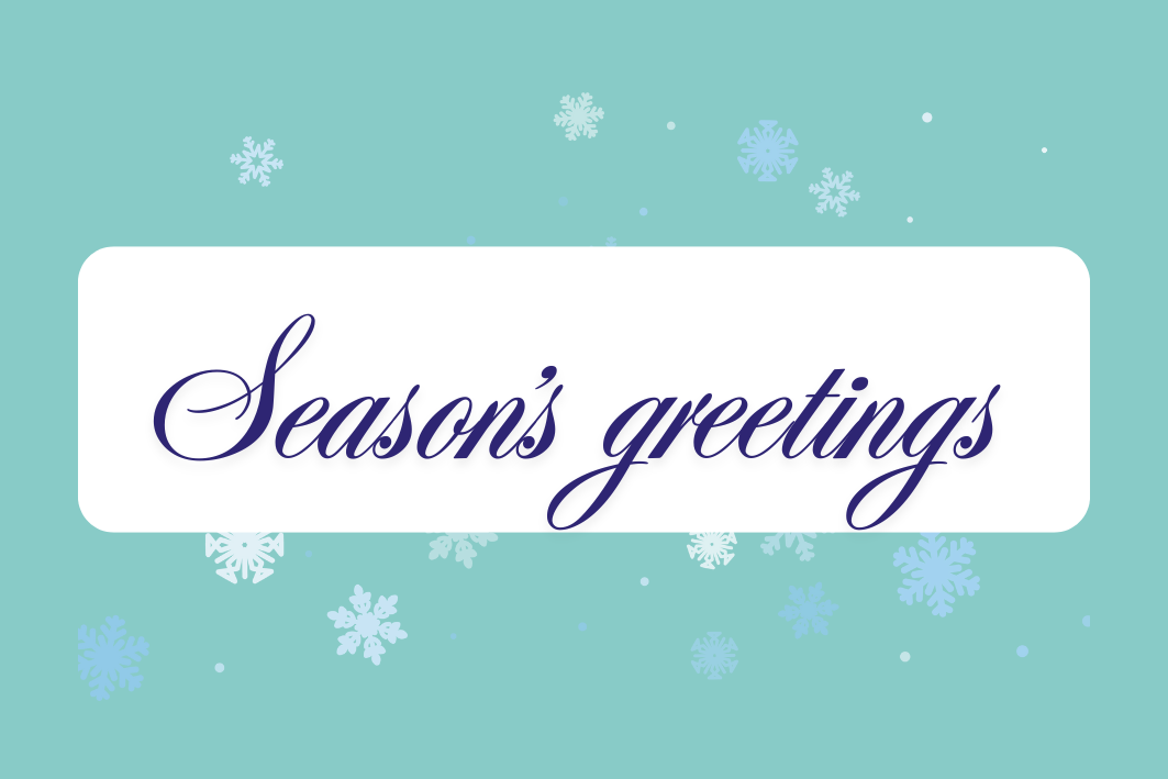 Season’s greetings from everyone at PRDA - PRDA